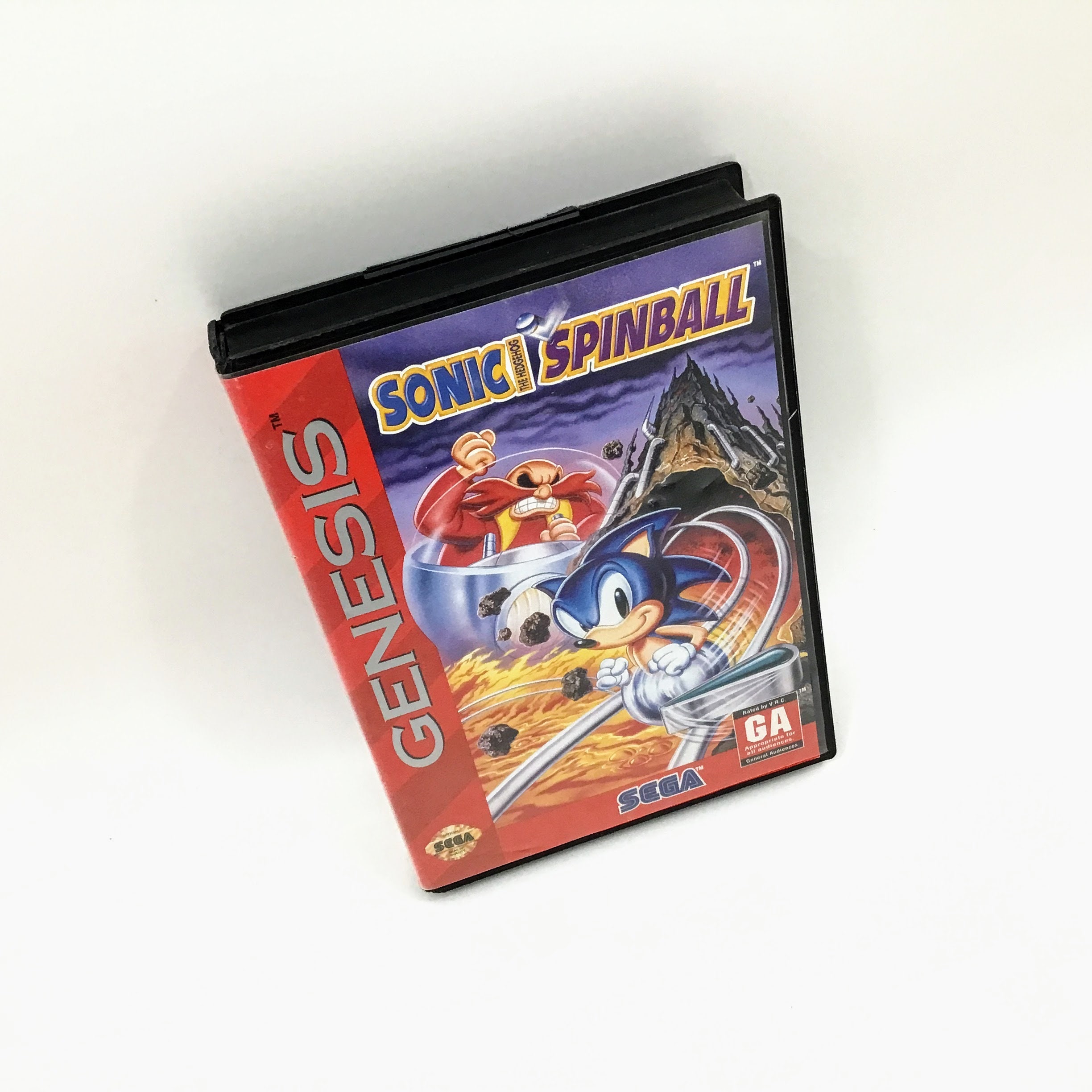 Sonic the Hedgehog Spinball SEGA Genesis Video Game - Etsy