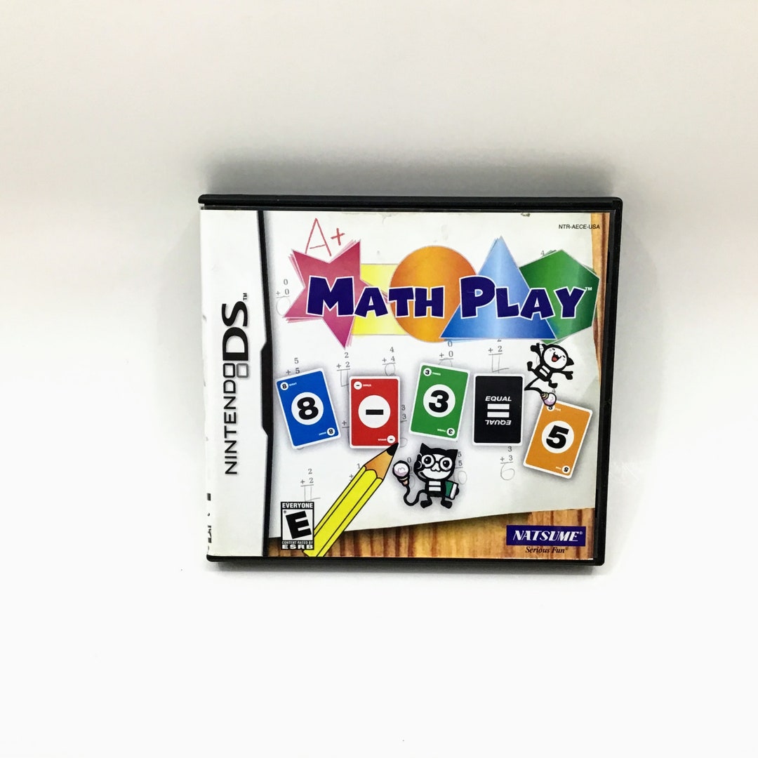 Math Play Nintendo DS Video Game - Etsy