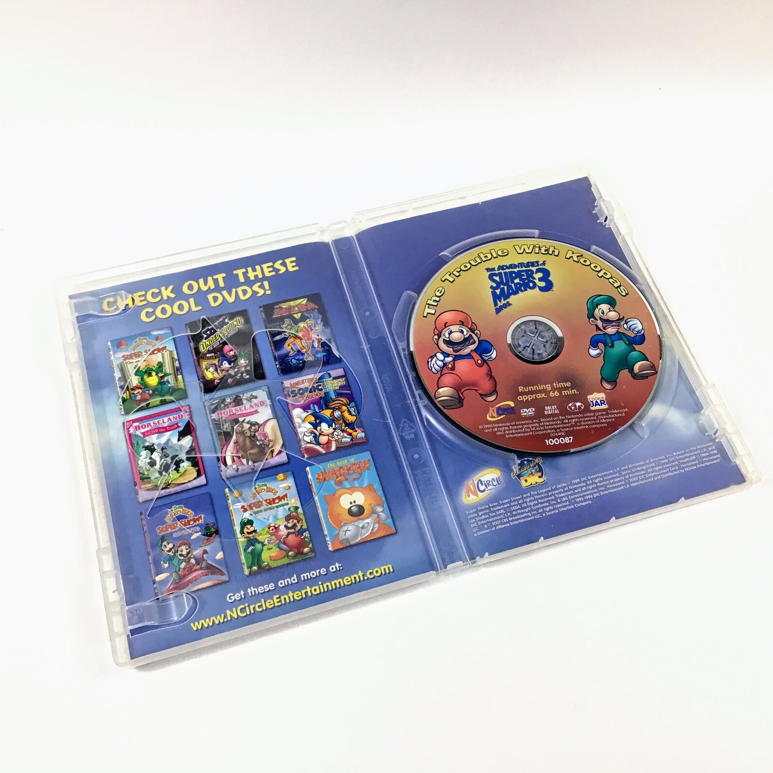 The Adventures Super Mario Bros 3 the Trouble With Koopas DVD - Etsy