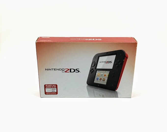 Nintendo 2ds Red Original Nintendo EMPTY BOX ONLY - Etsy