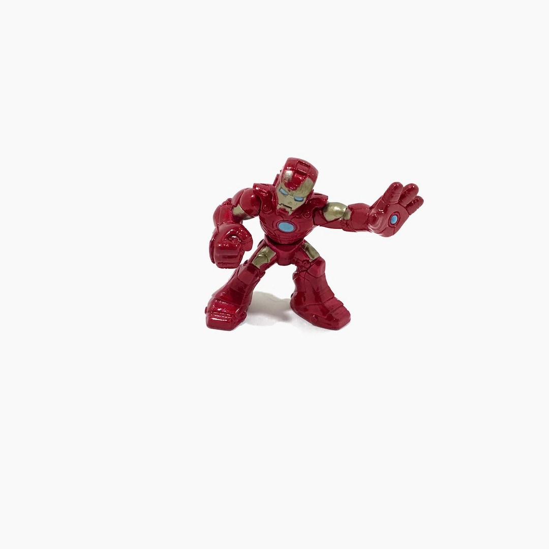 Iron Man Marvel Super Hero Squad Avengers Action Figure - Etsy