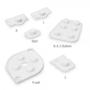Nintendo 64 for N64 Controller Conductive Rubber Button Pads - Etsy