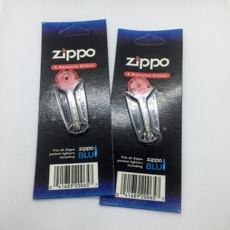2 Packs of Zippo Flints Vintage Lighter Flints Zippo - Etsy