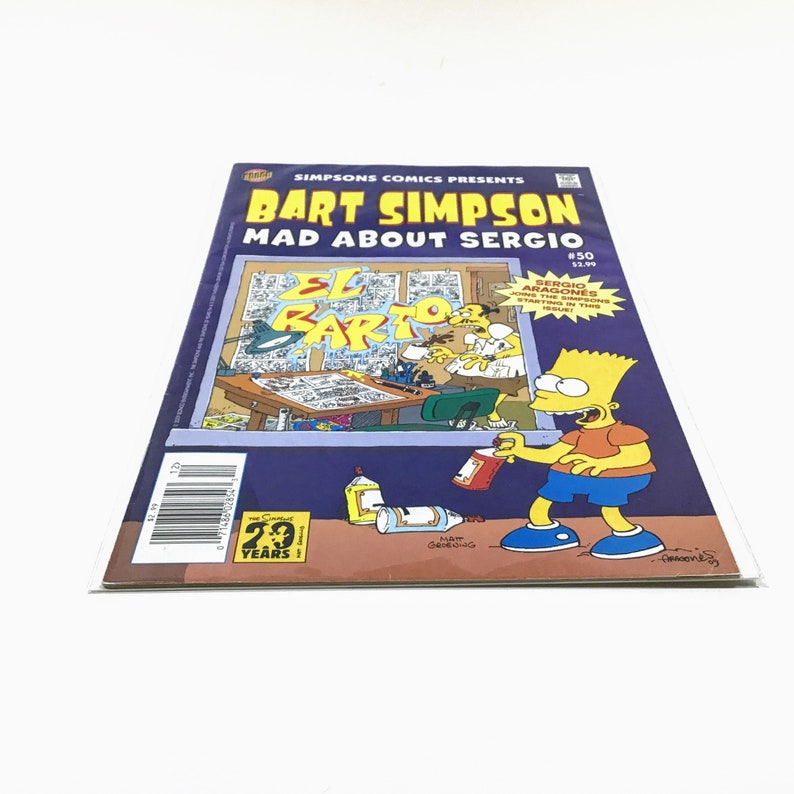 Simpson Comics Presents - Bart Simpson Comics #50 Comic Book, Bongo ...
