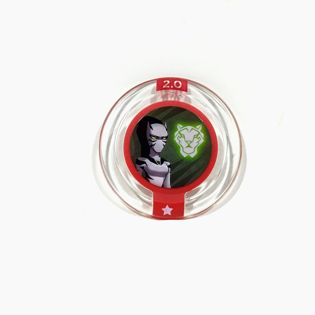 White Tiger Spider-man Disney Infinity Power Disc - Etsy