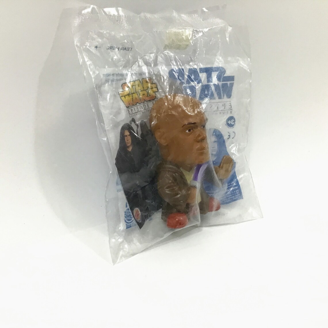 MACE WINDU Burger King Kids Meal Toy Star Wars Episode III Revenge of ...