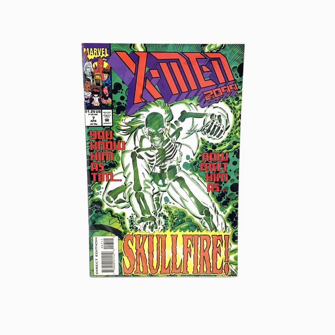 X MEN 2099 #7 Skullfire Comic Book Marvel Comics - Etsy