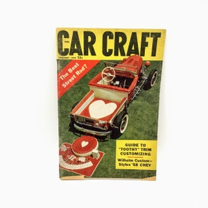 1958 Car Craft Magazine Vintage Hot Rod Collector Cars - Etsy