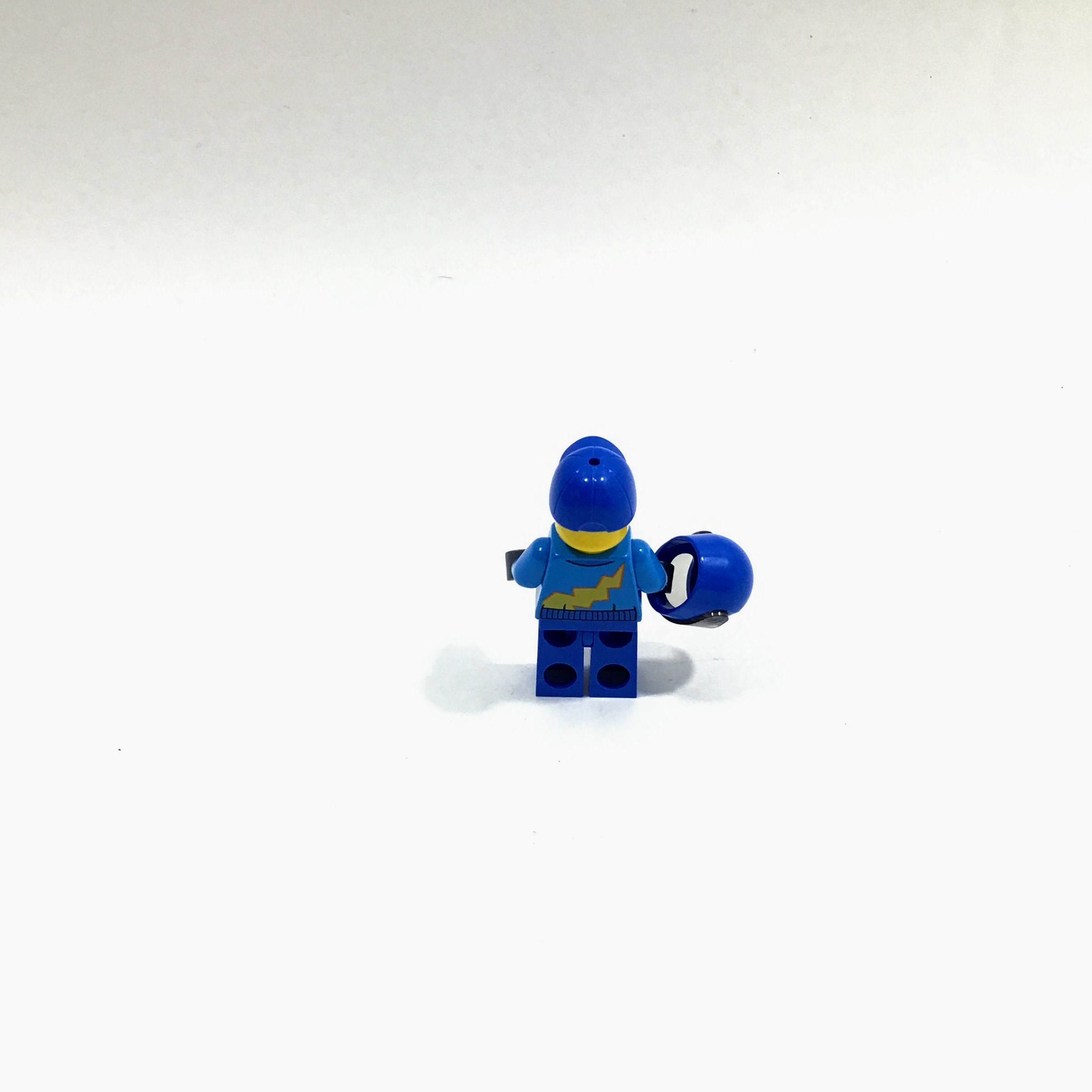LEGO Race Car Rally Driver With Lightning Bolt Minifigure - Etsy
