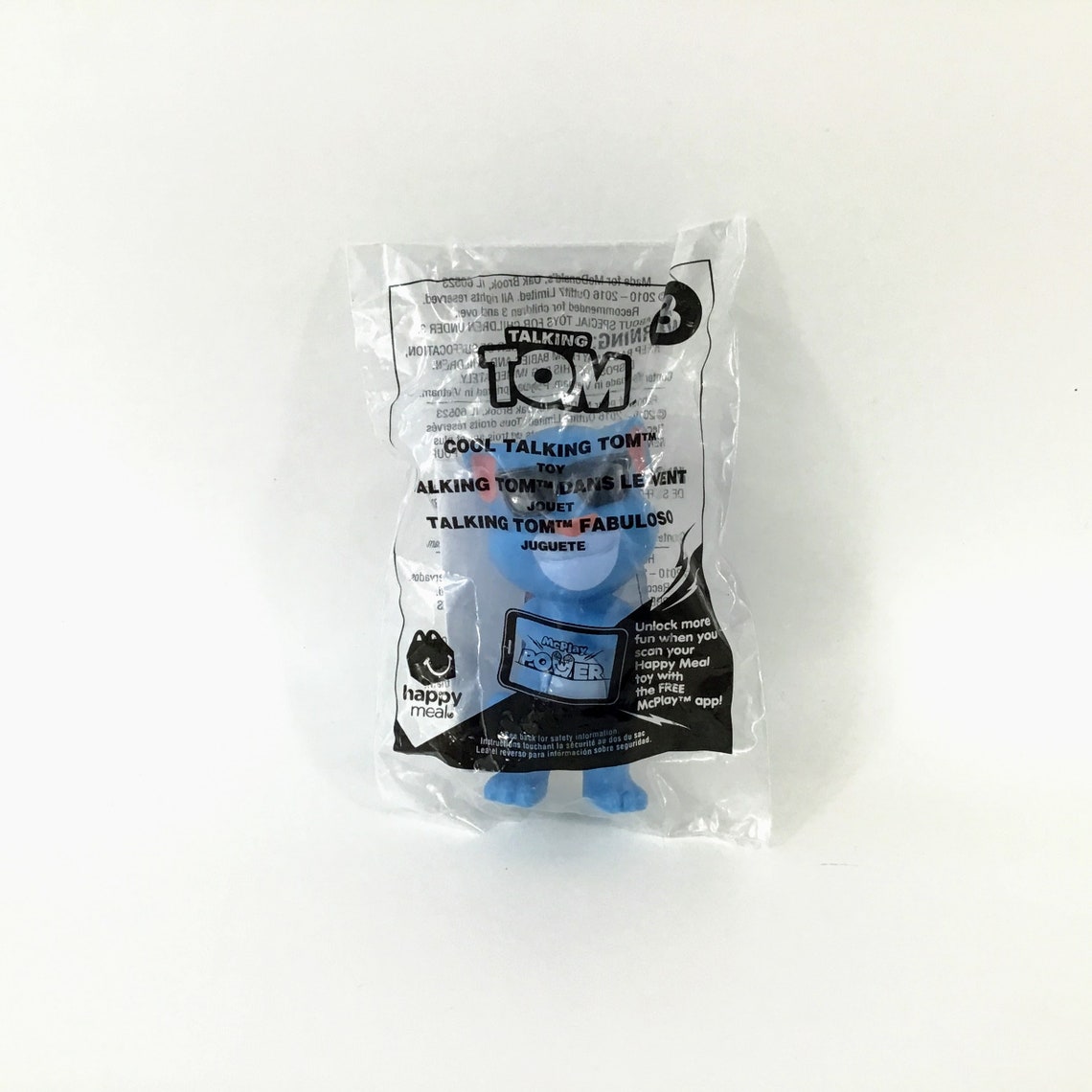 Talking Tom Mcdonalds Happy Meal Toy Cool Talking Tom 3 - Etsy