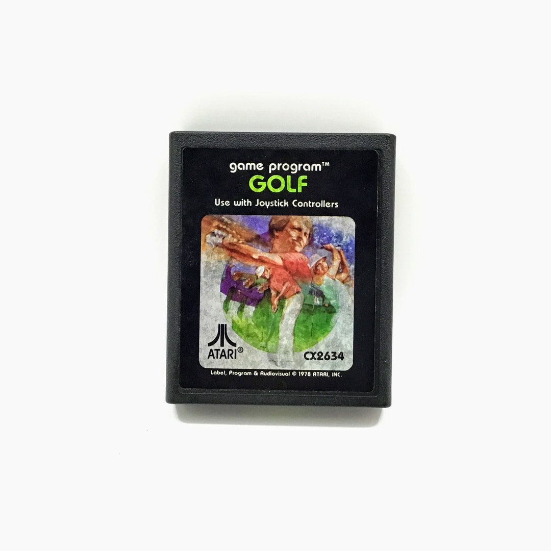 Atari 2600 GOLF Video Game Cartridge - Etsy