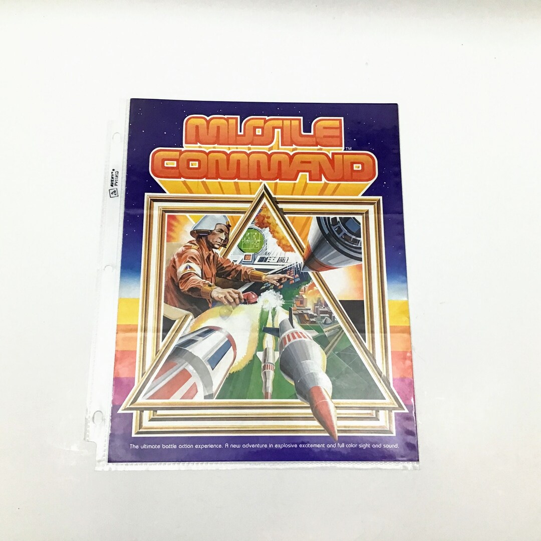 Missile Command Arcade Flyer Atari - Etsy