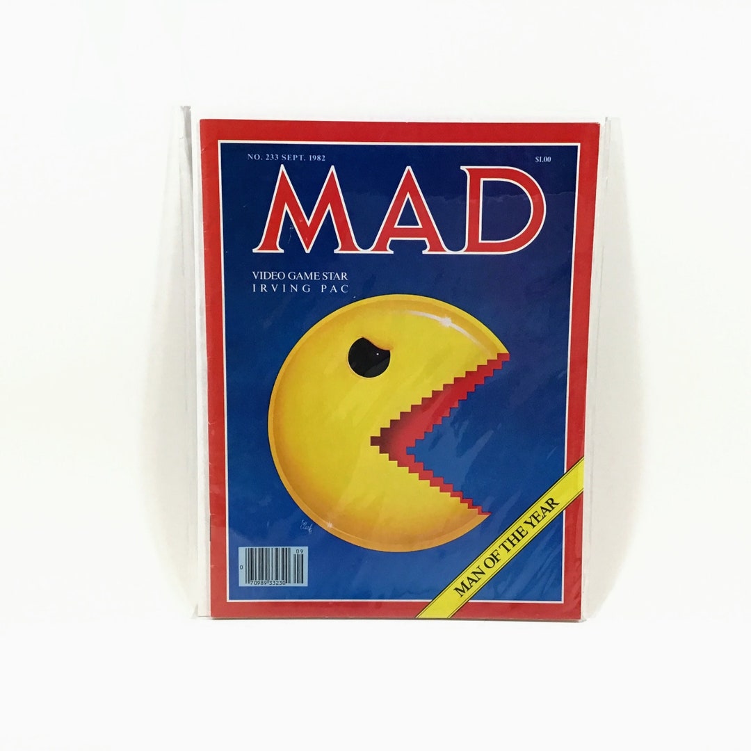 MAD Magazine 233 September 1982 PAC-MAN Cover - Etsy