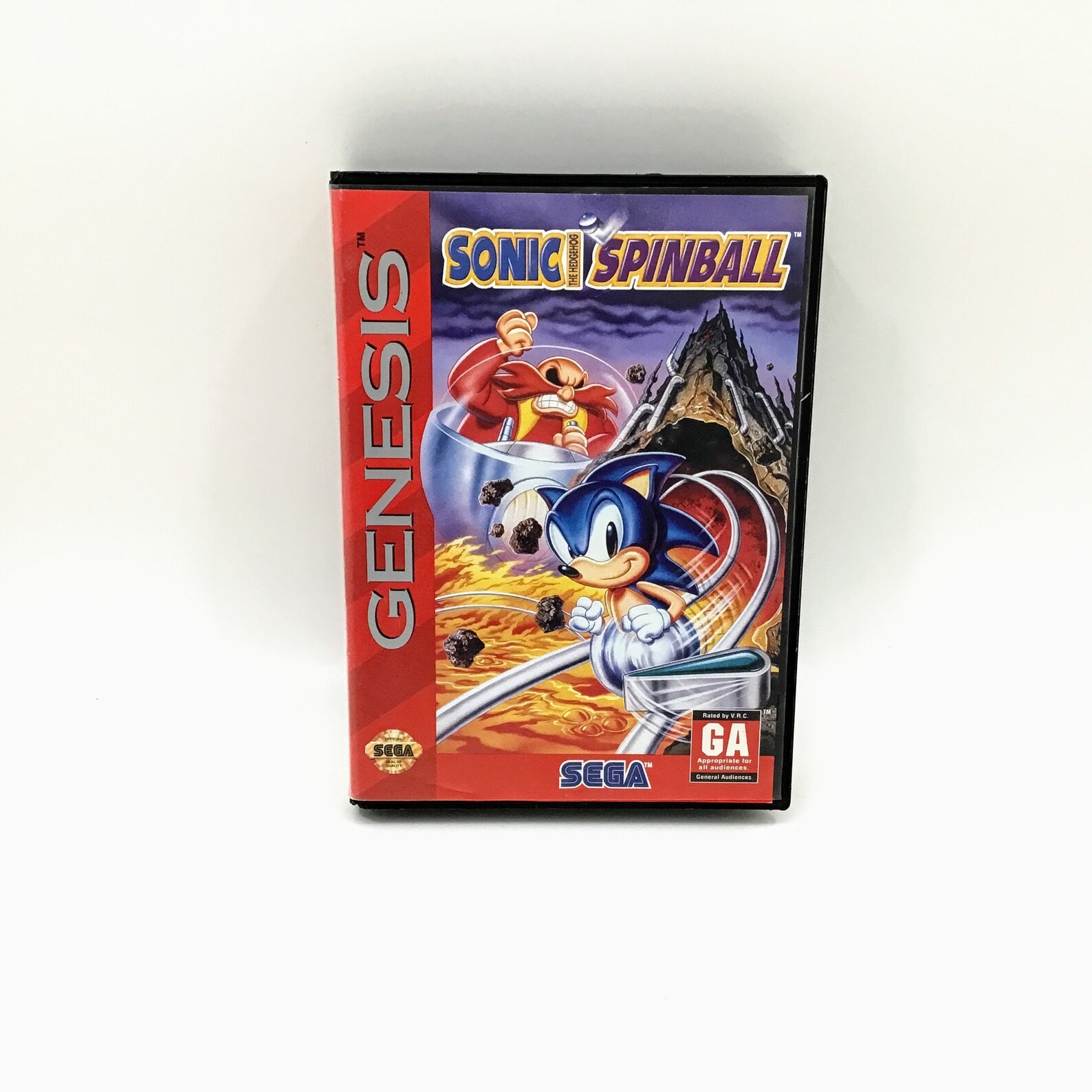 Sonic the Hedgehog Spinball SEGA Genesis Video Game - Etsy