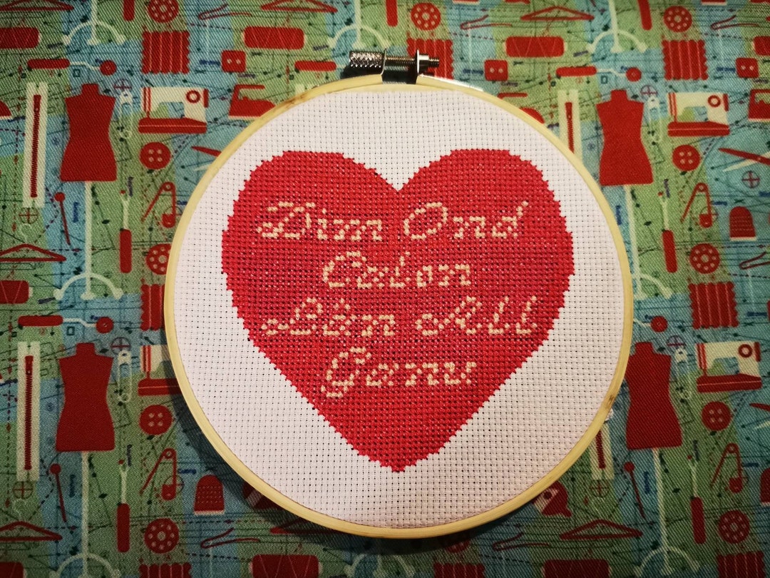 Calon Lân Cross Stitch - Etsy