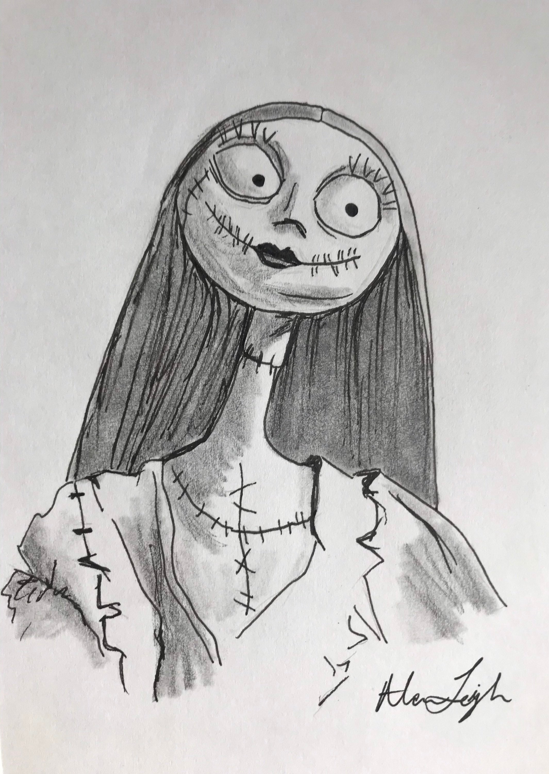 Nightmare Before Christmas Drawings