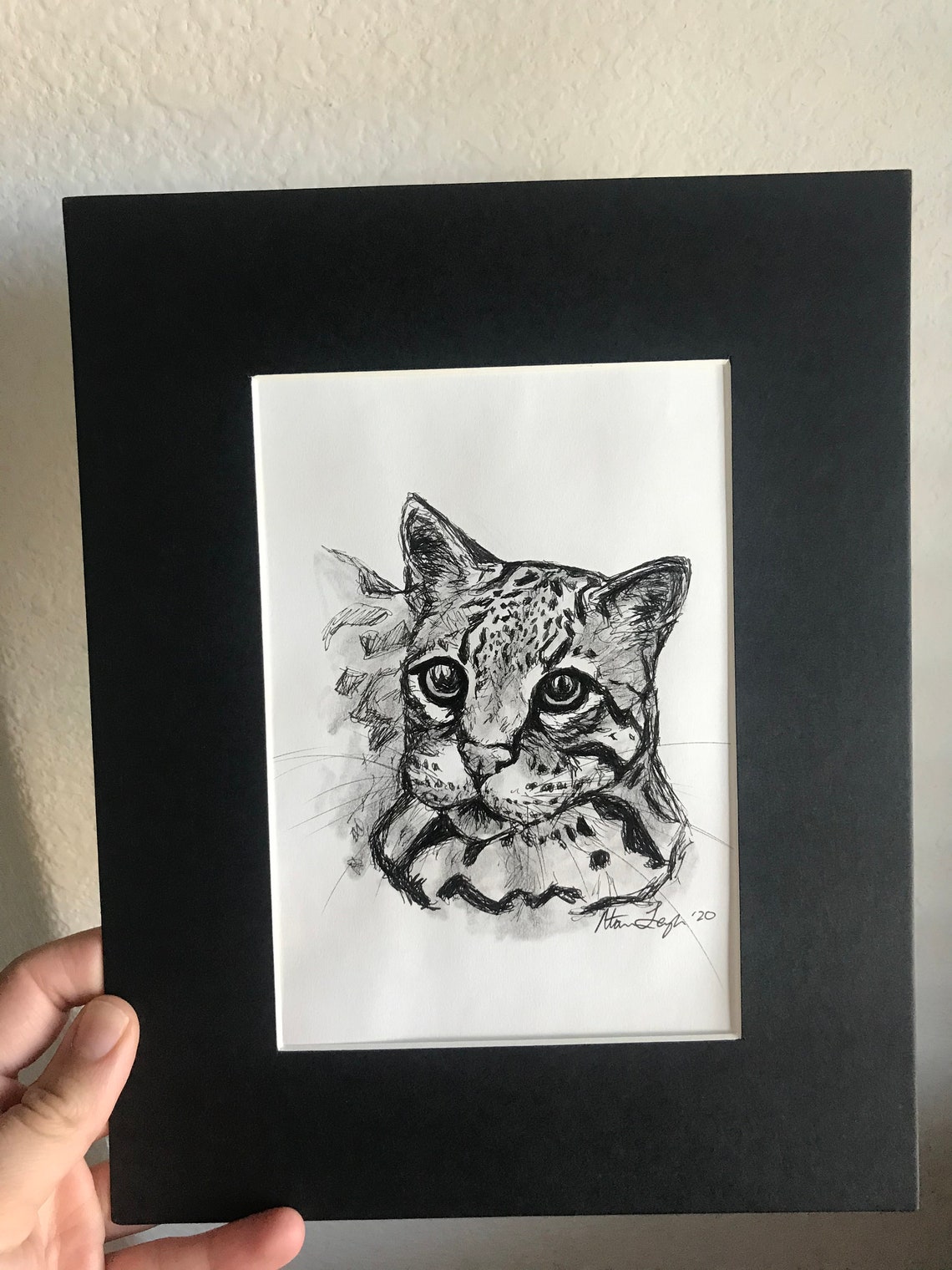 Ocelot Drawing, Ocelot Art, Big Cat Art, Wild Cat Drawing, Endangered ...
