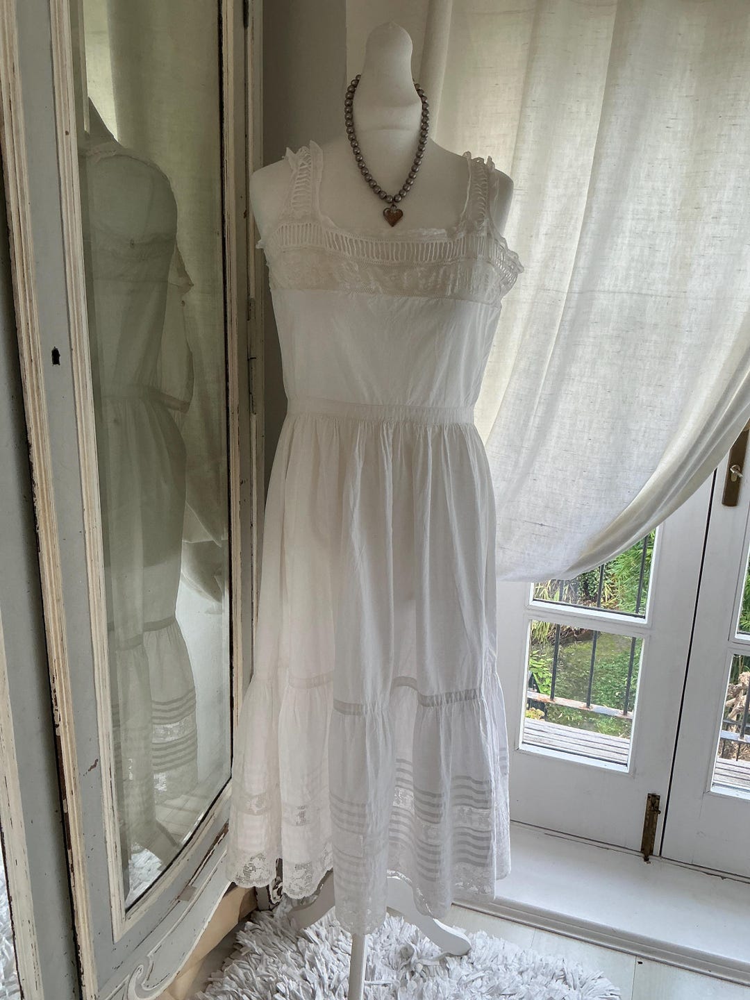 Stunning French Antique Under Slip - Etsy