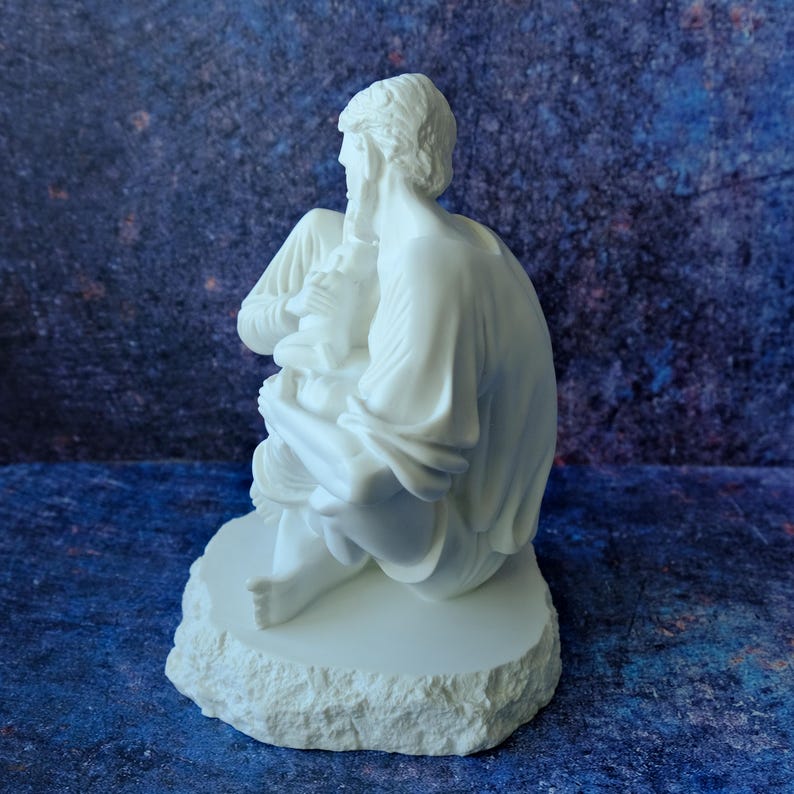 Vintage Holy Family Statue: Timothy P. Schmalz Resin Nativity "a Quiet ...