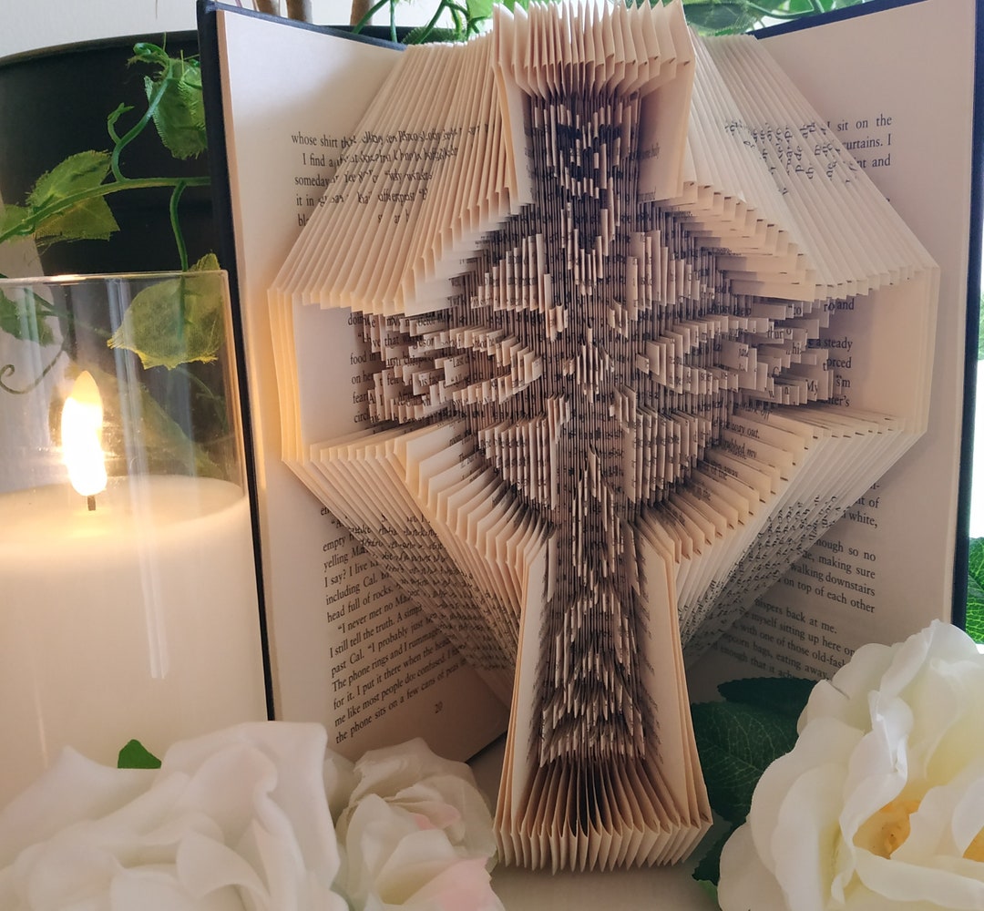 Celtic Cross PATTERN ONLY and 2 FREE Heart Patterns Book Folding Book ...