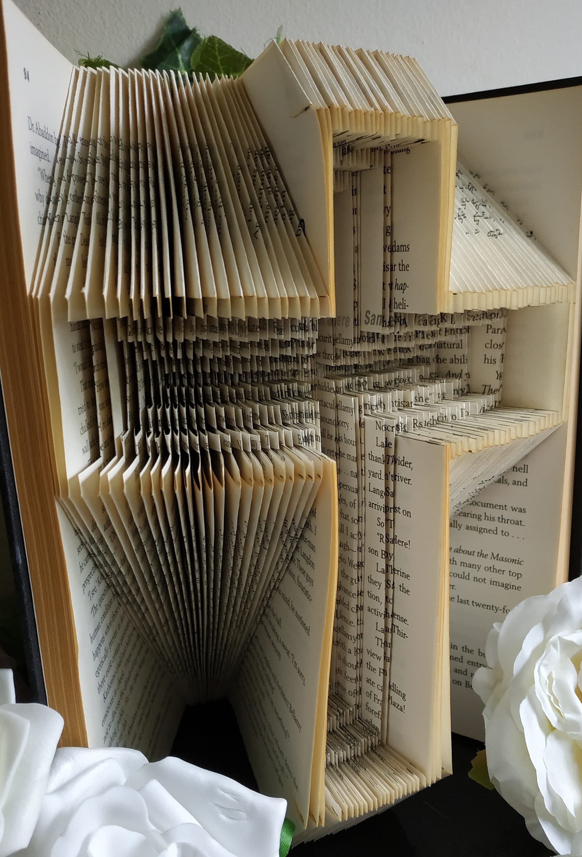 Tiered Cross Book Folding Pattern: Cut & Fold Combination (PDF) - Etsy