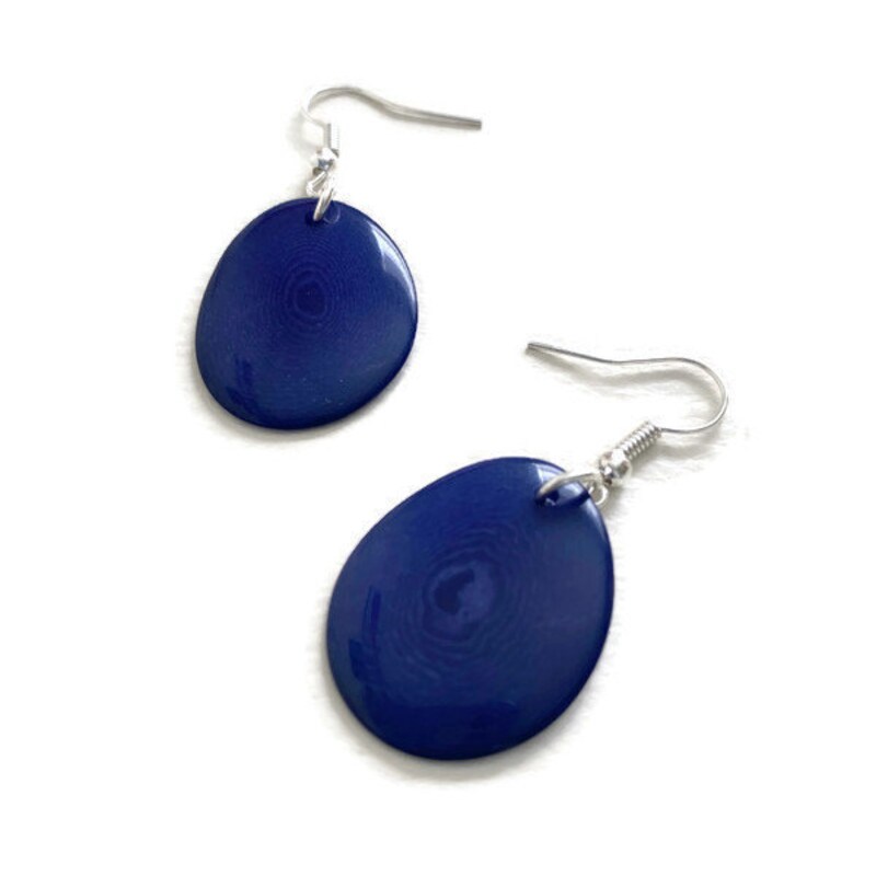 Blue Earrings - Etsy