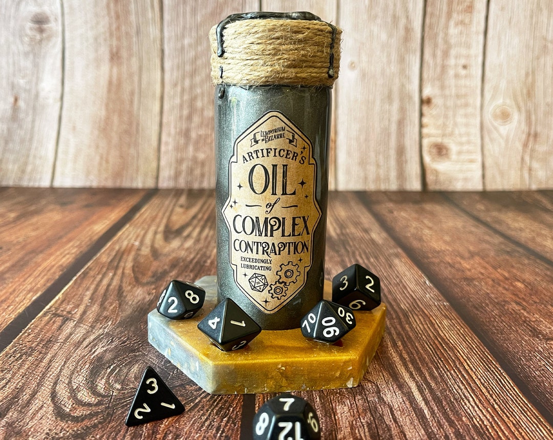 Artificer's Dnd Dice Shaker Potion | Potion Dice Roller, D20 Roller ...