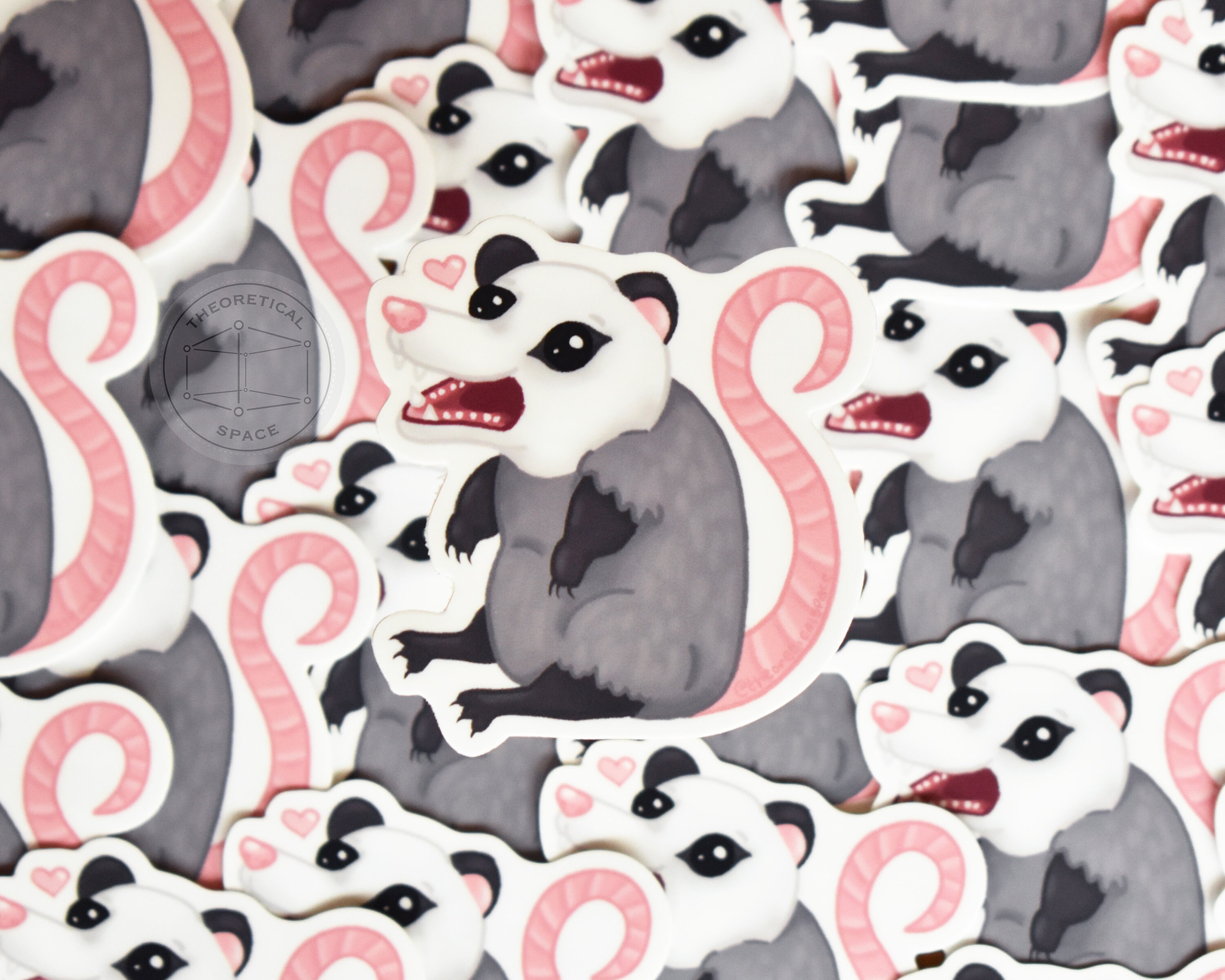 Opossum Love Sticker - Etsy
