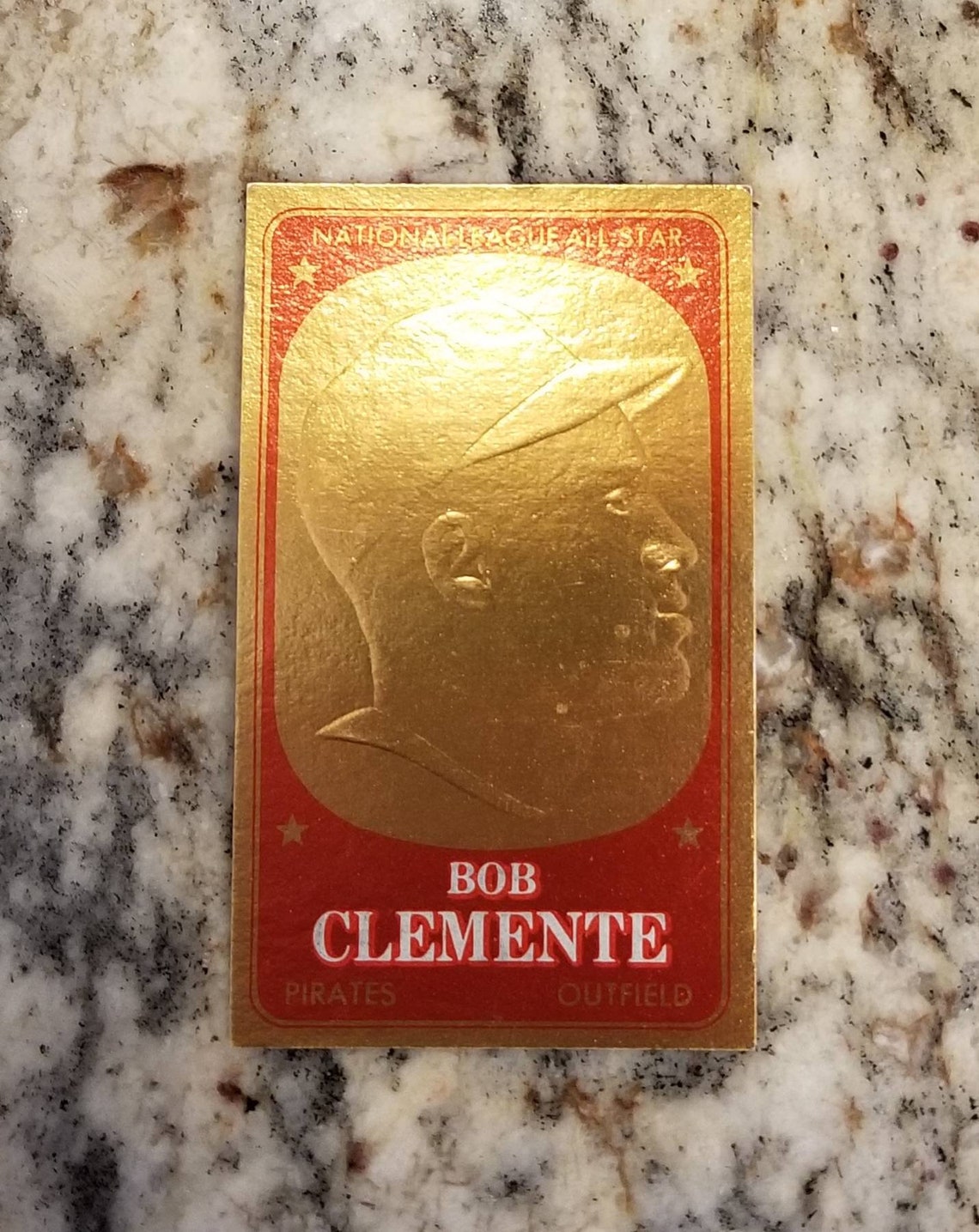 Bob (roberto) Clemente 1965 Topps Embossed #19 Card - Etsy