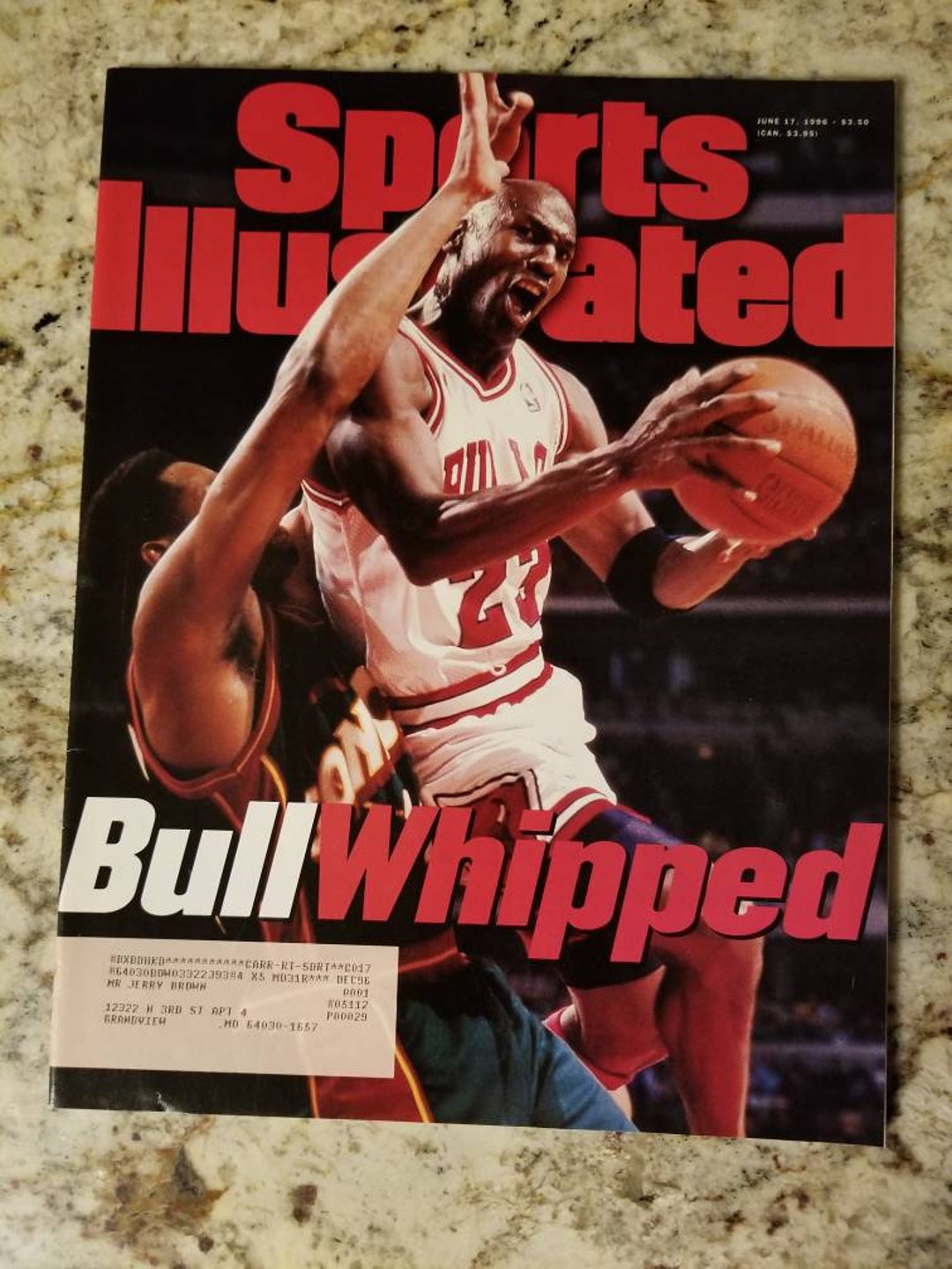 Sports Illustrated June 17, 1996 Michael Jordan - Etsy