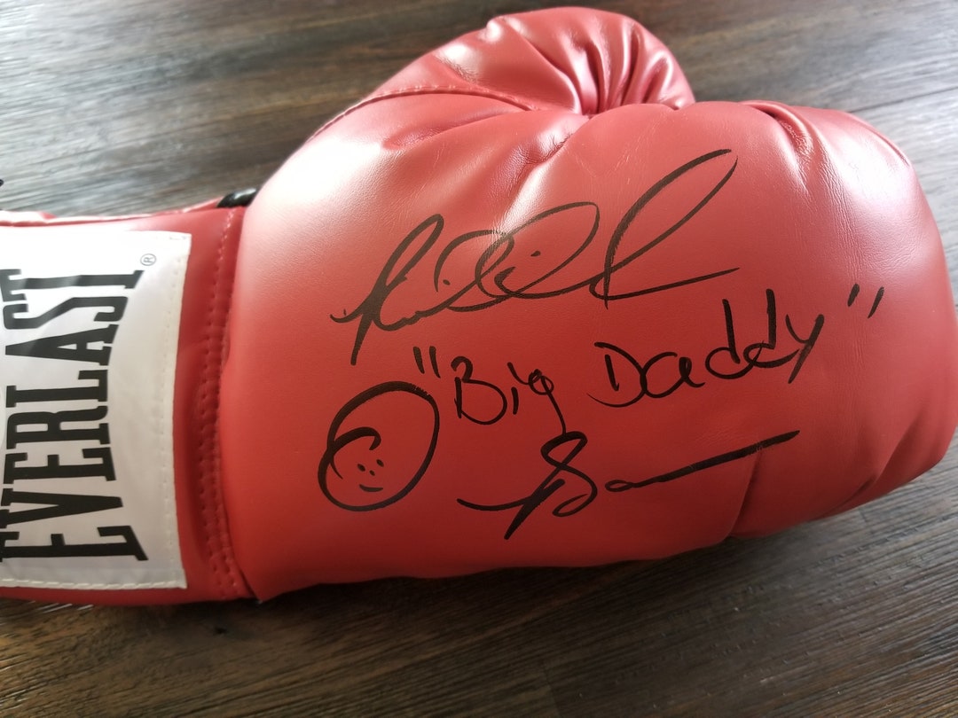 Riddick Bowe Signed Everlast Boxing Glove Inscribed "big Daddy" (JSA COA) - Etsy