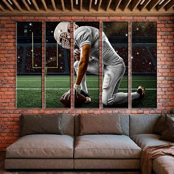 Football Canvas - Etsy