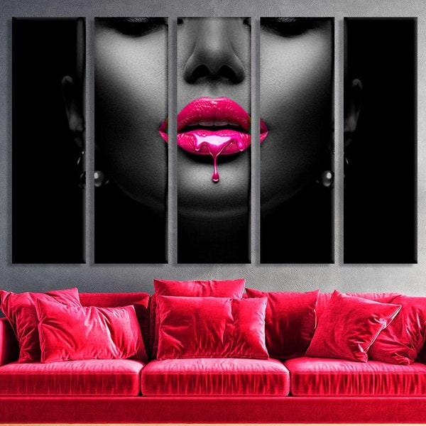 Lips Poster - Etsy