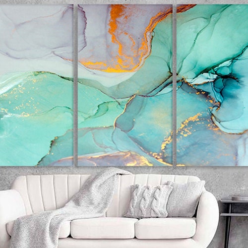 Canvas Wall Art Marble Art Abstract Wall Art Marble Canvas - Etsy