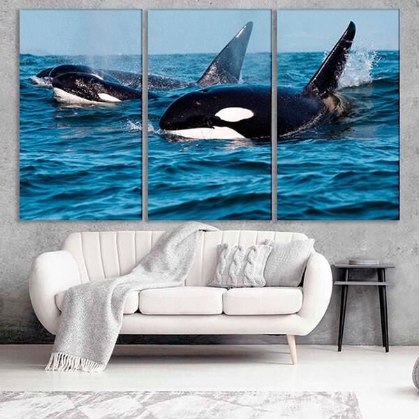 Killer Whale Art - Etsy