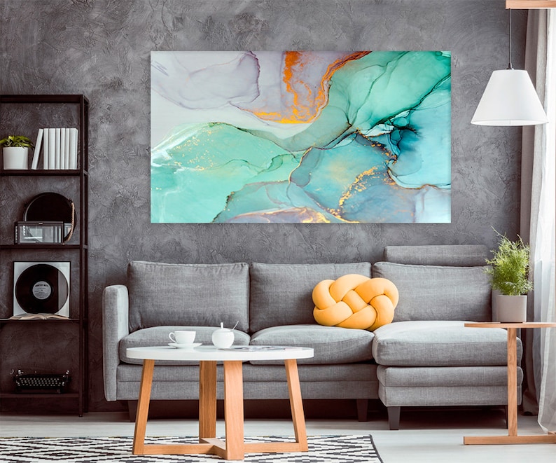 Canvas Wall Art Marble Art Abstract Wall Art Marble Canvas - Etsy