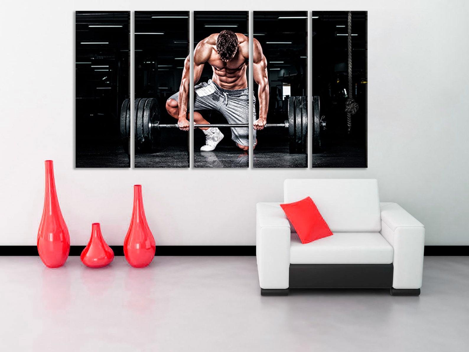 Motivation Wall Decor Motivation Art Gym Wall Art Gym Canvas | Etsy