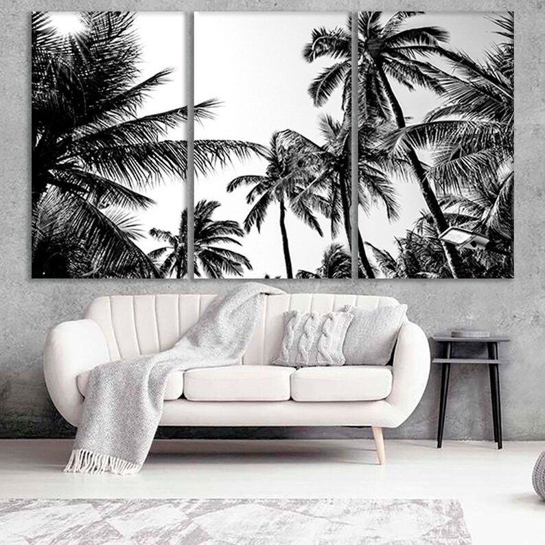 Palm Canvas Art Palm Trees Wall Art Palm Canvas Palm Photo - Etsy