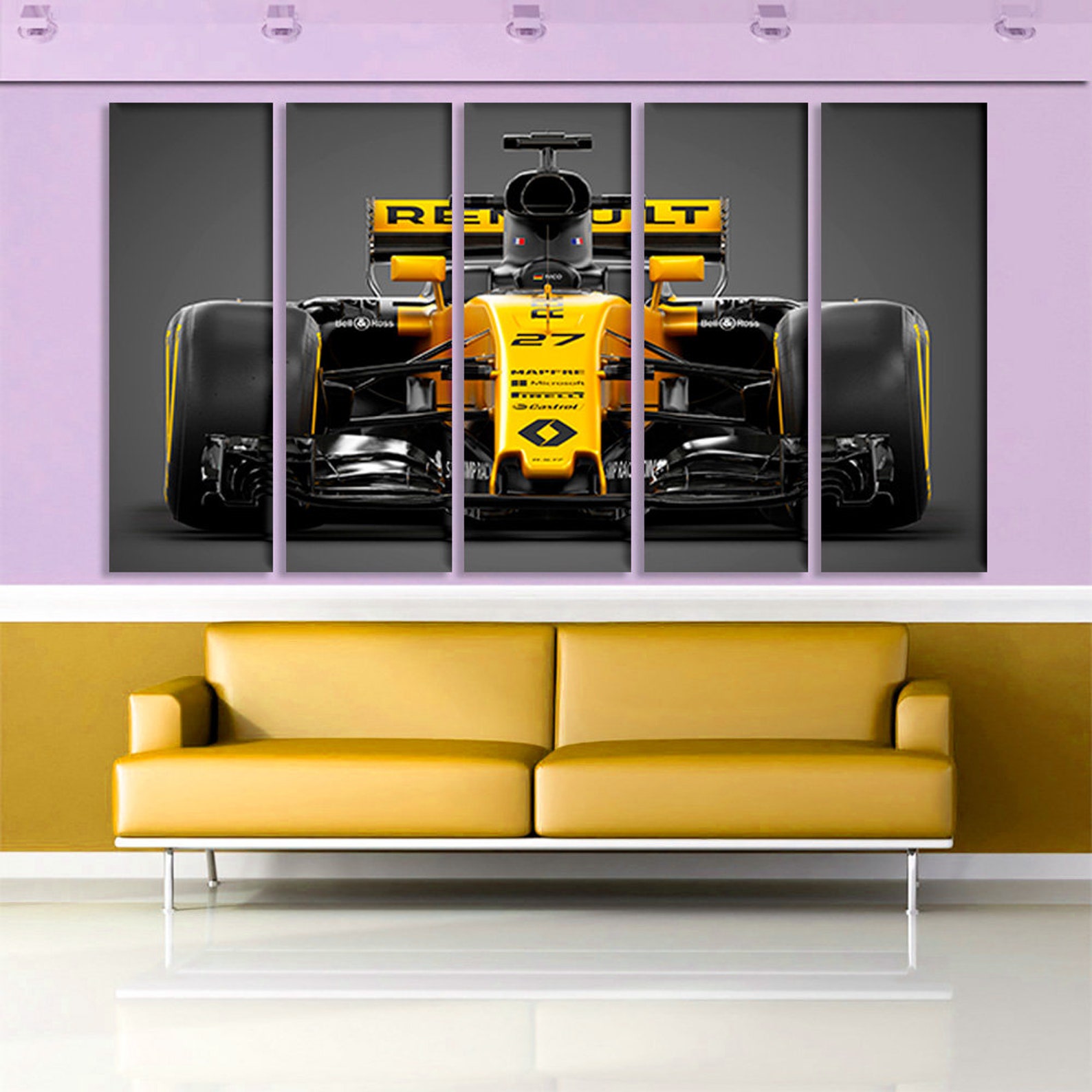 Formula 1 canvas Formula 1 wall art Formula 1 art Formula 1 | Etsy