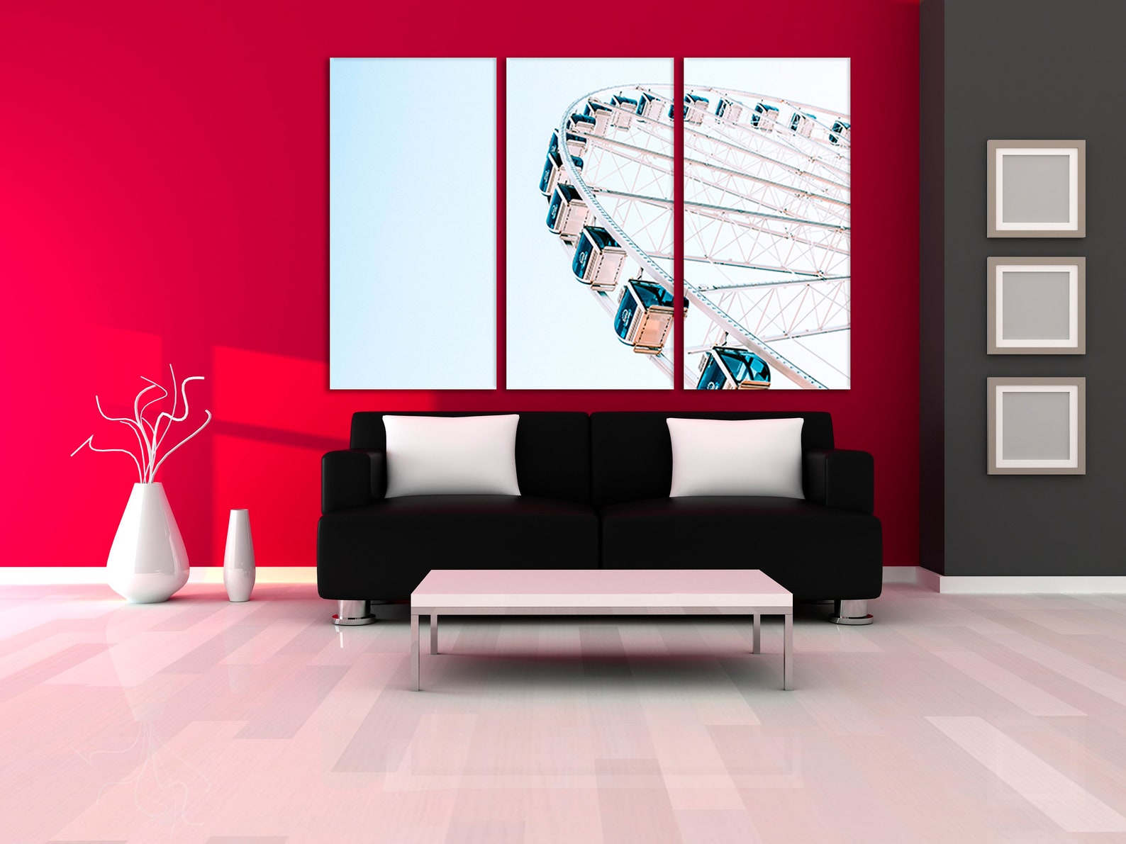 Ferris Wheel Canvas Ferris Wheel Wall Art Ferris Wheel Print - Etsy