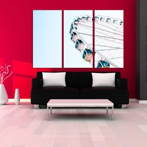 Ferris Wheel Canvas Ferris Wheel Wall Art Ferris Wheel Print - Etsy