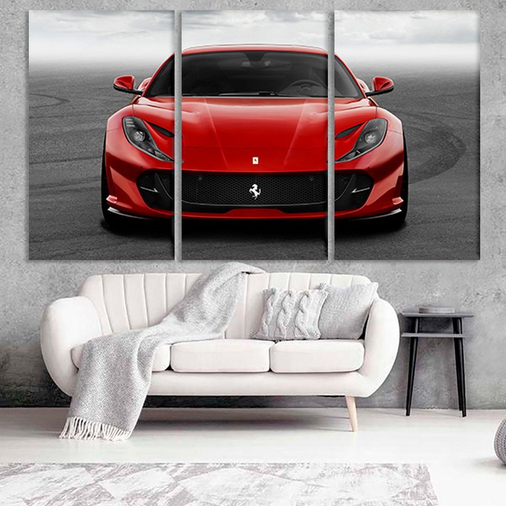 Ferrari canvas art Ferrari wall art Ferrari poster Ferrari | Etsy