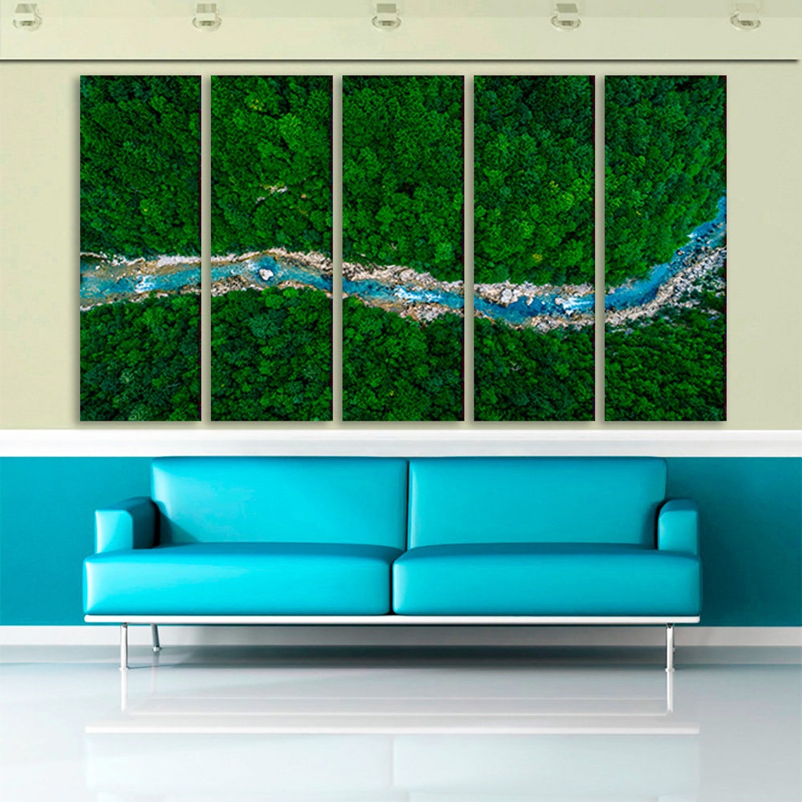 Aerial View Wall Art Landscape Wall Art Landscape Decor - Etsy
