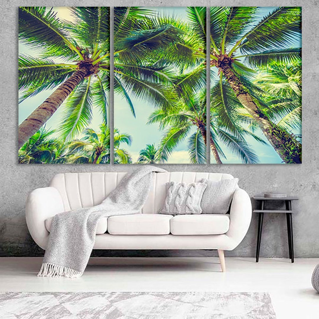 Palm Trees Wall Art Palm Canvas Palm Photo Palm Trees Art Palm Trees ...