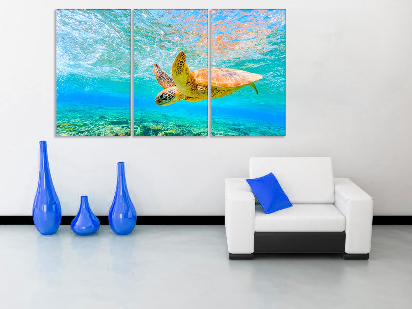 Turtle print Turtle home decor Turtle pictures Sea photo | Etsy