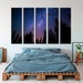 Night Starry Sky Landscape Poster Print Art Night Landscape on - Etsy