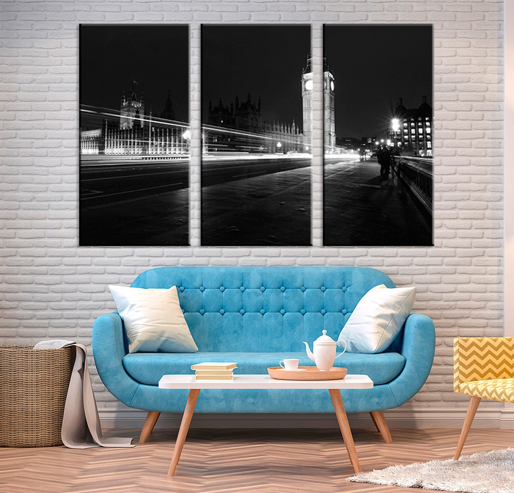Night London Poster Wall Art London Print Wall Art Night - Etsy UK