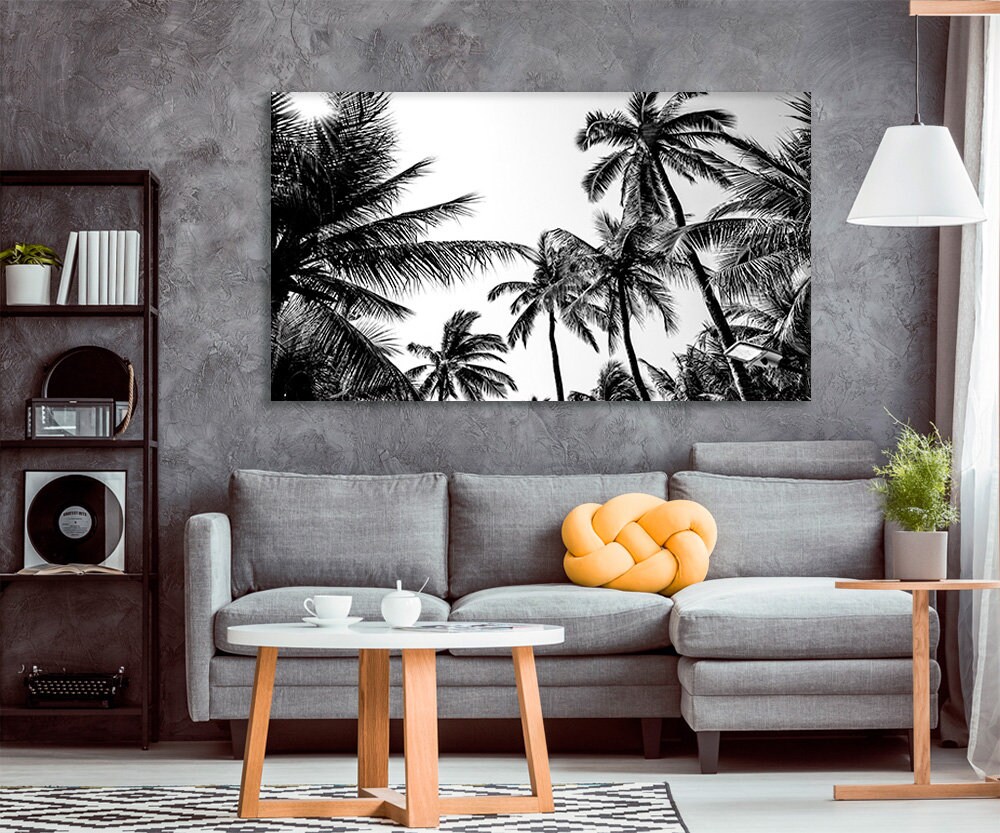 Palm Canvas Art Palm Trees Wall Art Palm Canvas Palm Photo | Etsy