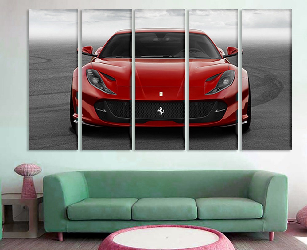 Ferrari canvas art Ferrari wall art Ferrari poster Ferrari | Etsy