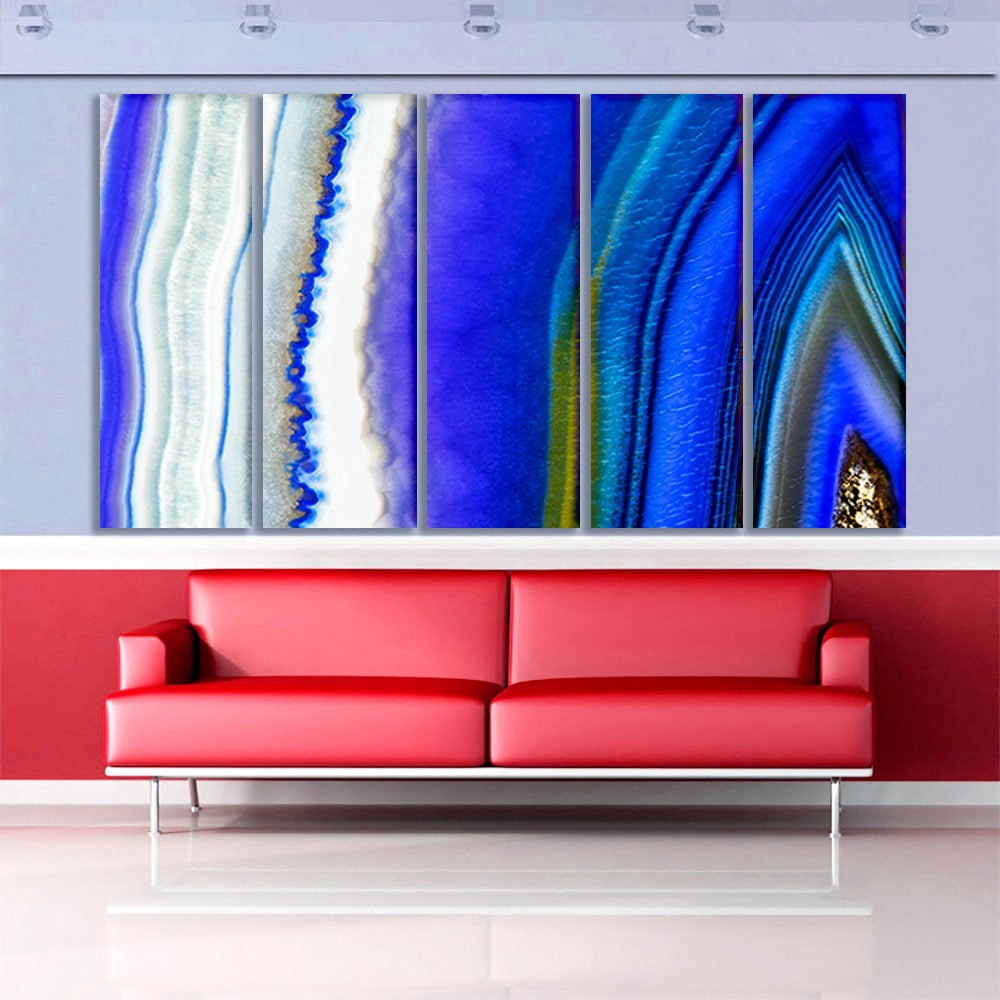 Agate Wall Art Agate Decor Abstract Modern Art Abstract Wall - Etsy